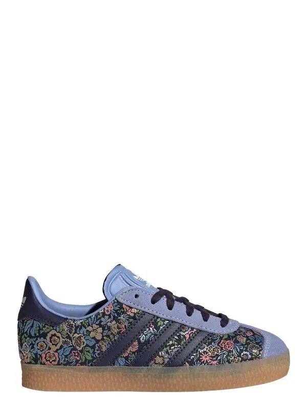 Adidas Liberty London X Gazelle K Floral Embroidery - Blue