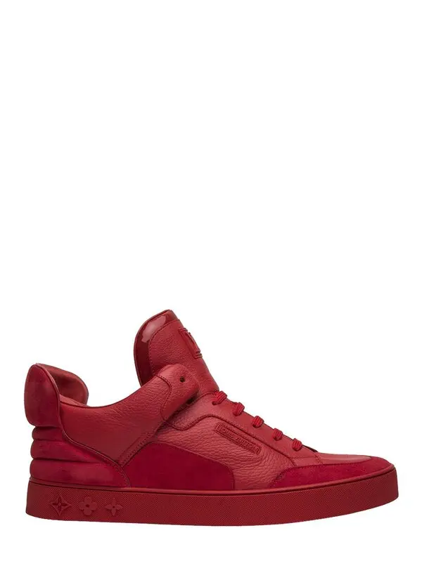 LOUIS VUITTON Kanye West Don High-top Sneakers - Red
