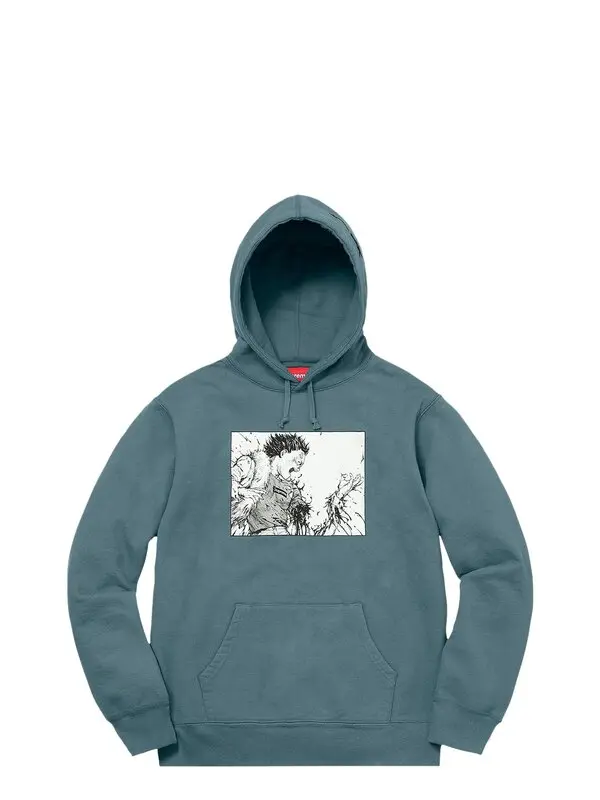 Supreme Akira Arm Hooded Sweatshirt - Blue