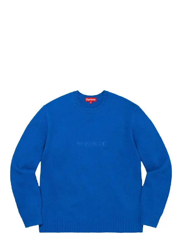 Supreme Pilled Sweater - Blue