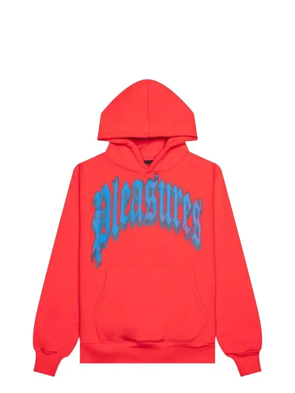 PLEASURES Twitch Hoodie - Orange