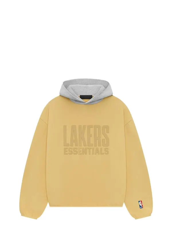 Fear Of God X Nba Los Angeles Lakers Hoodie - Yellow