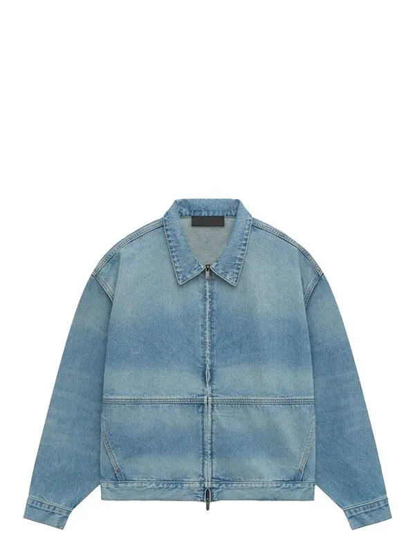 Fear Of God Denim Trucker Jacket - Blue