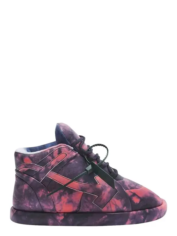 Off-White Bump High Top Sneakers - Purple