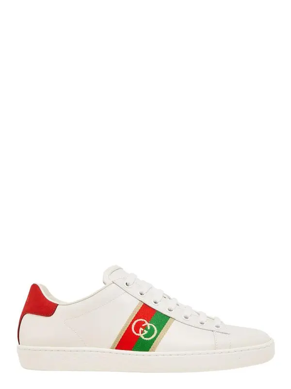 Gucci Ace Interlocking G Sneakers - White