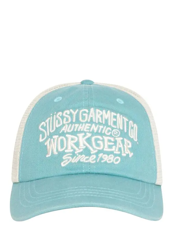 StÜssy Low Profile Workgear Strapback - Teal