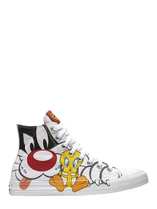 CONVERSE Looney Tunes X Chuck Taylor All Star Hi 'sylvester & Tweety - White