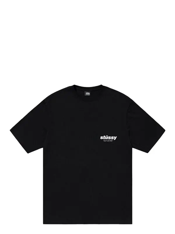 StÜssy Rollers Tee - Black
