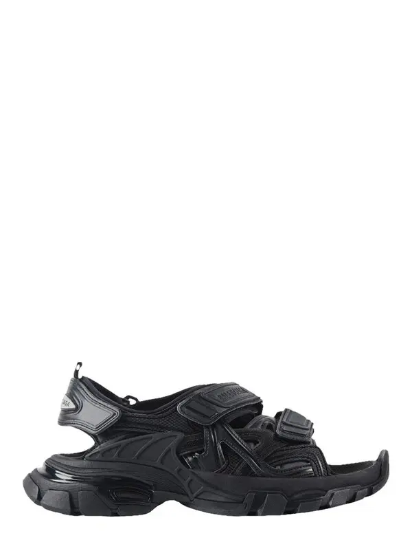 Balenciaga Track Sandal - Black