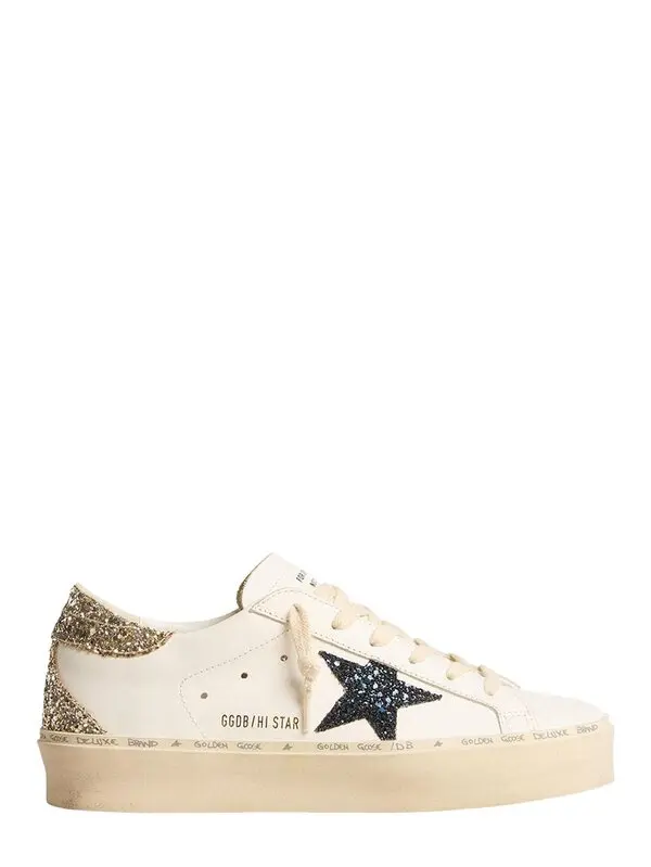 GOLDEN GOOSE Hi Star Sneakers - Cream