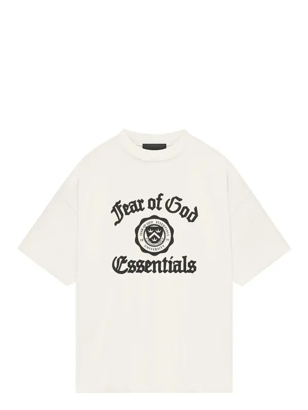 Fear Of God It's A Black College Thing' Tee - Cream