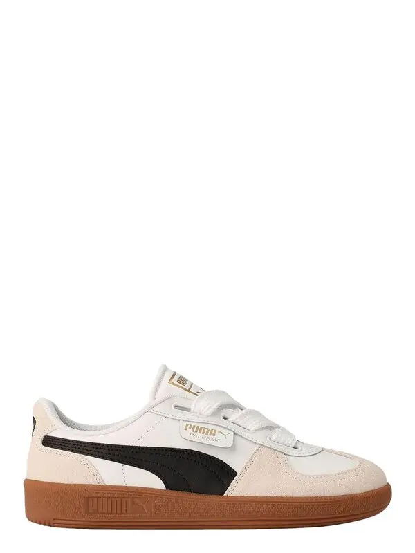 PUMA Palermo Wide Lace Sd Sneakers - White
