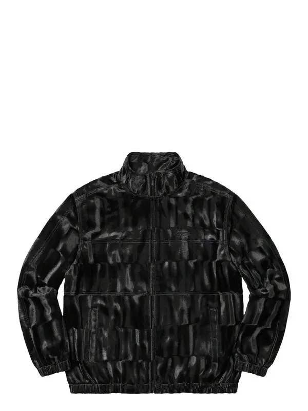 Supreme Velour Track Jacket - Black