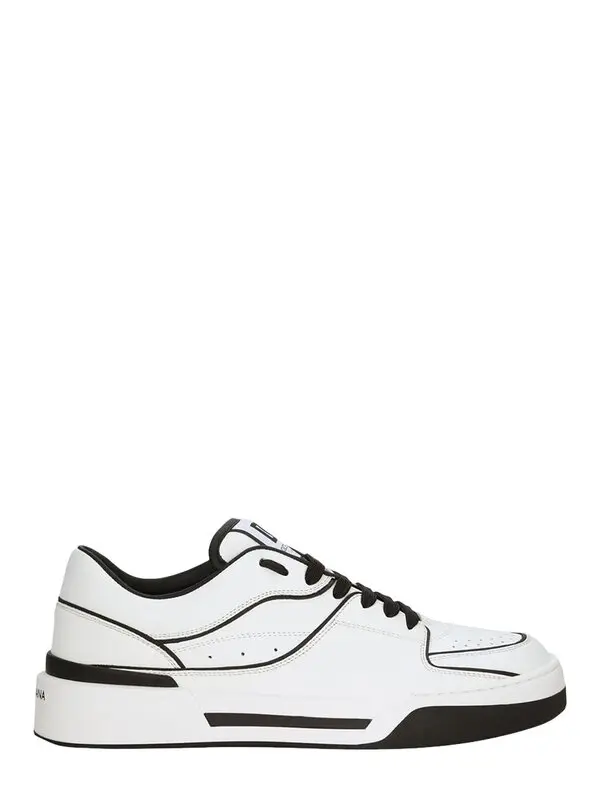 Dolce & Gabbana New Roma Low Sneakers - White