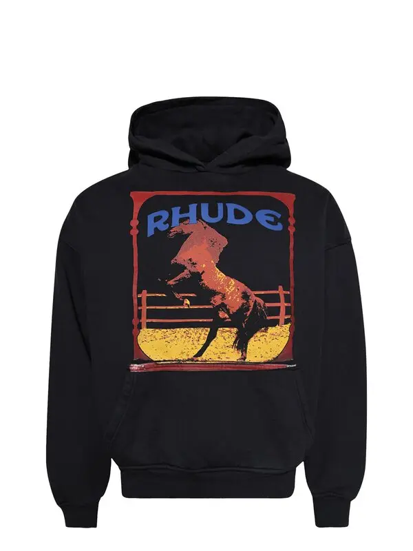 Rhude Cadre Hoodie - Black