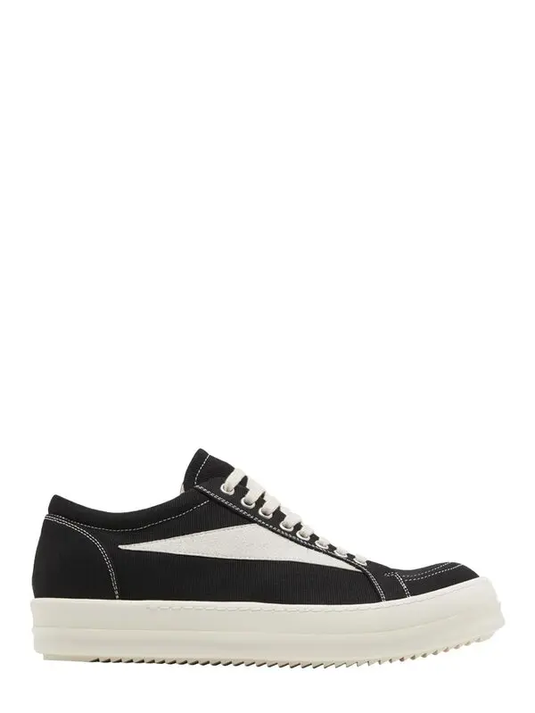 Rick Owens Luxor Vintage Low Sneakers - Black
