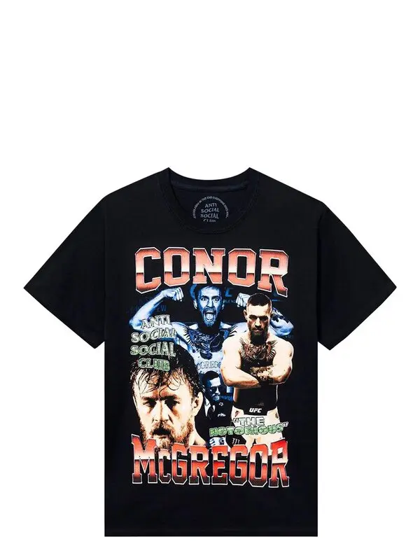 ANTI SOCIAL SOCIAL CLUB X Ufc Conor Mcgregor Tee - Black