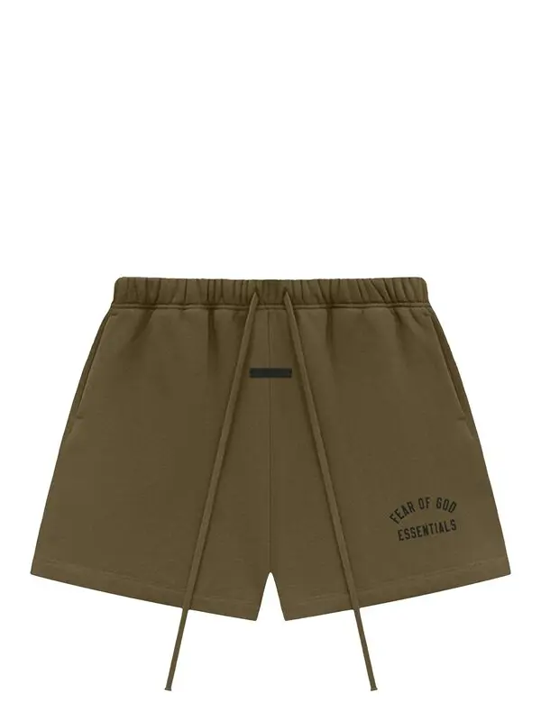 Fear Of God Fleece Soccer Short - Green