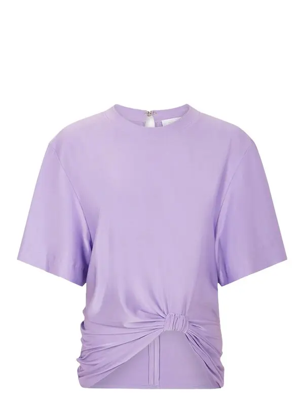 Rabanne Jersey T-shirt - Purple