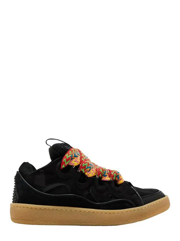 LANVIN Curb Sneakers - Black