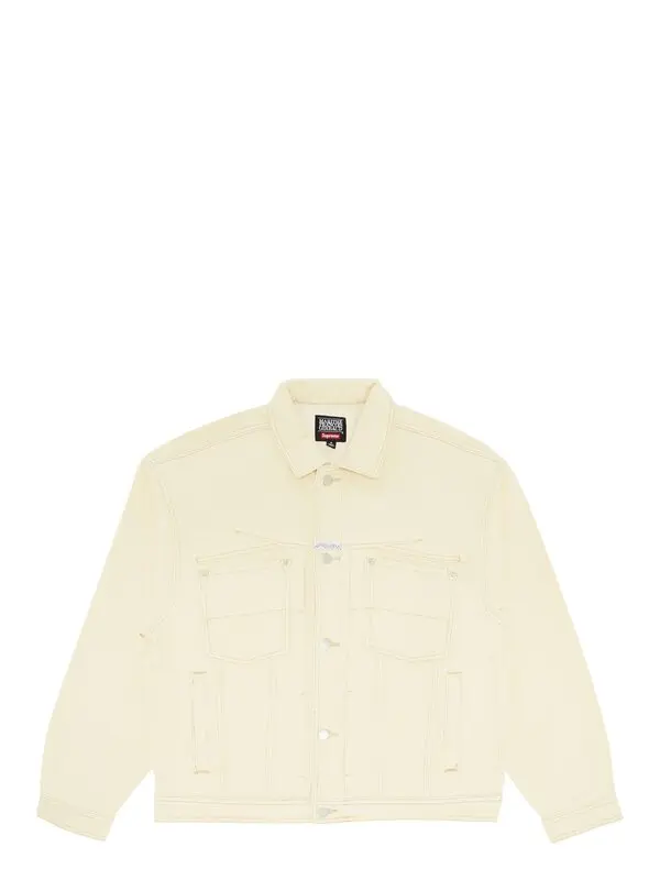 Supreme X Martithé + François Girbaud Denim Trucker Jacket - Yellow