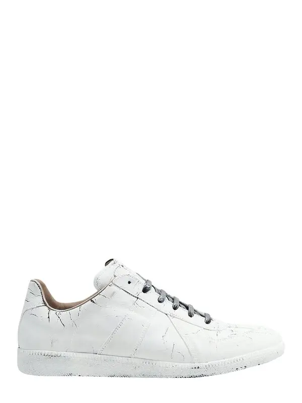 MAISON MARGIELA Replica Painted Mystic Sneakers - White