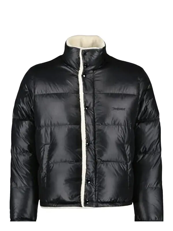 Saint Laurent Faux Shearling Jacket - Black