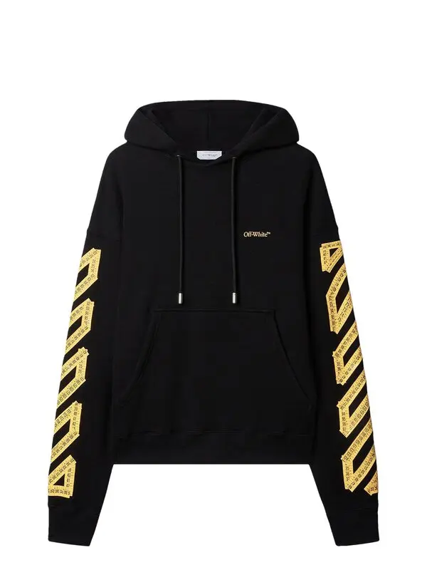 Off-White Tape Arrow Hoodie - Black