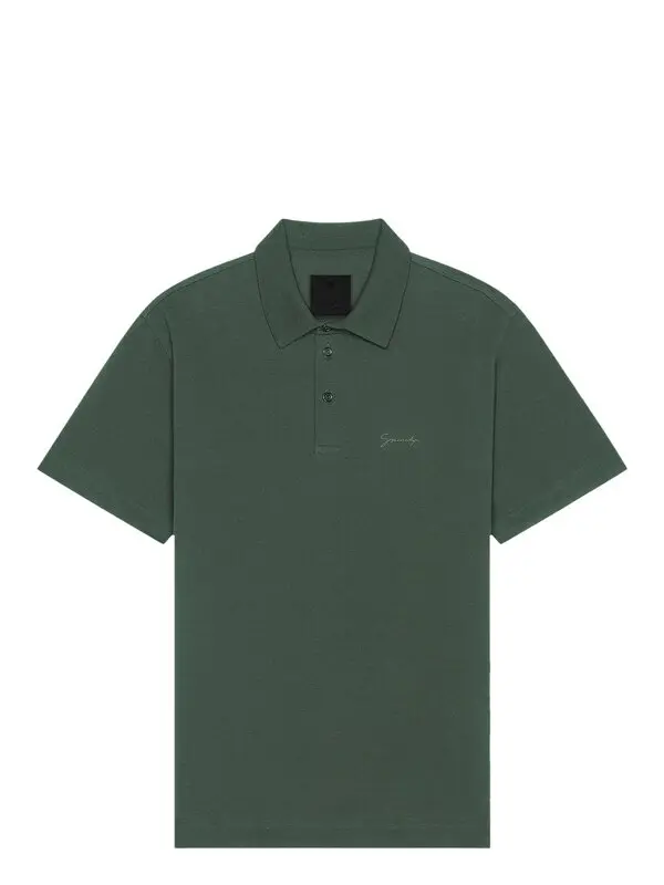 Givenchy Classic Fit Polo - Green