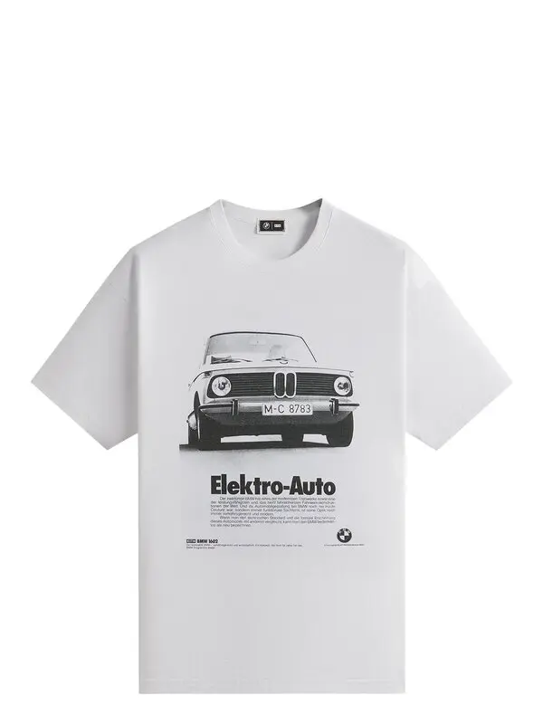 Kith X Bmw Electro Auto Vintage Tee - White