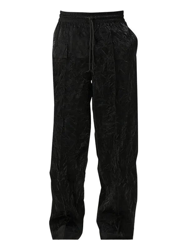 HAN KJØBENHAVN Elasticated Track Pants - Black