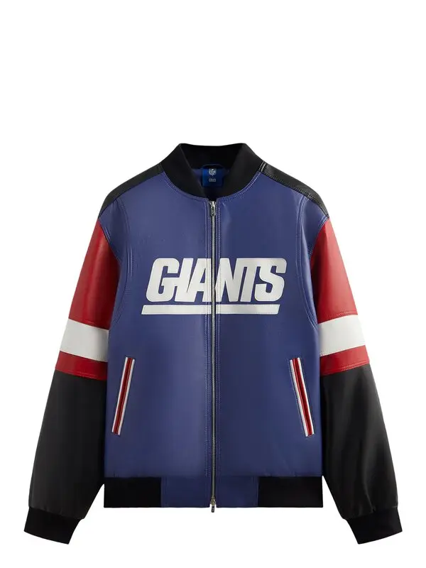 Kith Leather Giants Jacket - Multicolor