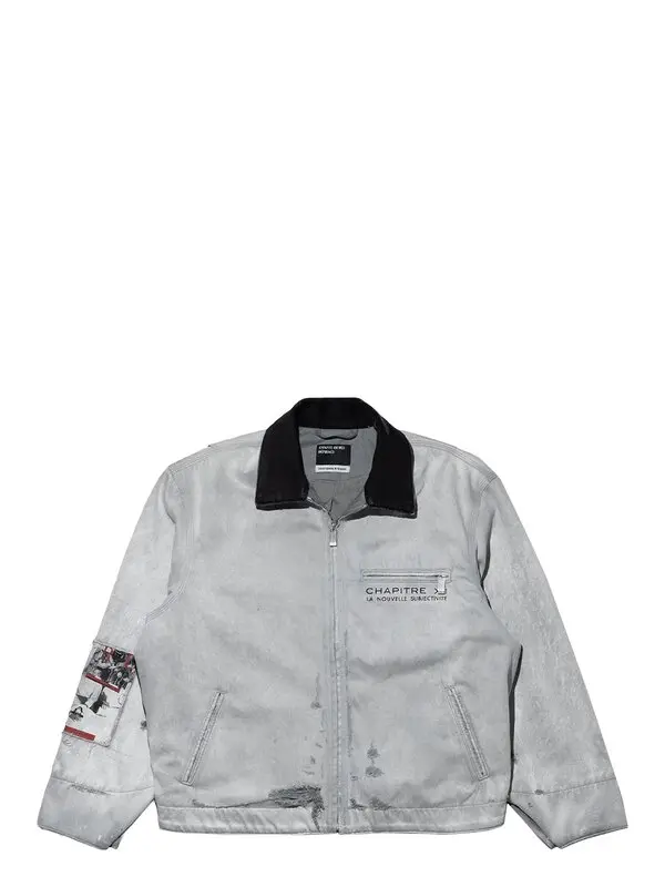 Enfants Riches Déprimés Chapitre Xxi Moleskin Work Jacket - Grey