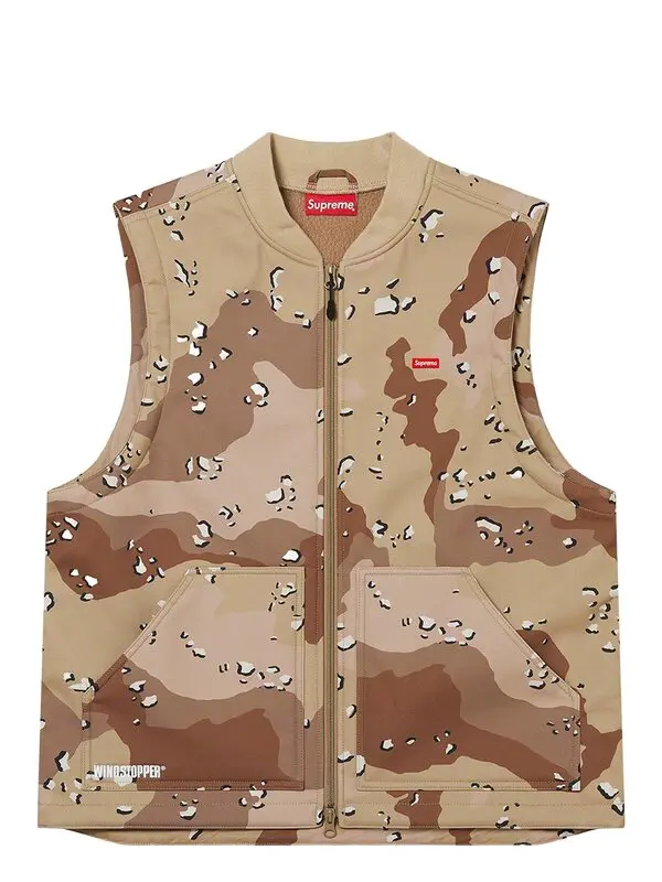 Supreme X Windstopper Work Vest - Tan