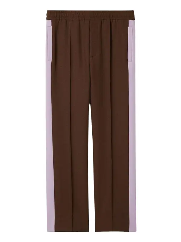Gucci Fluid Drill Pants - Brown