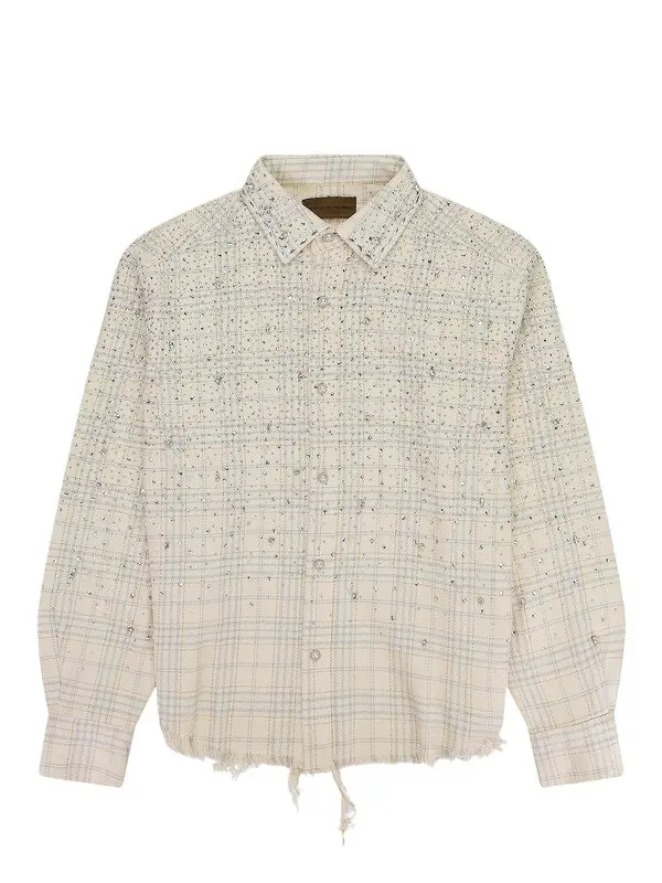 BIRTH OF ROYAL CHILD Pearl And Diamond Button-down Shirt - Cream