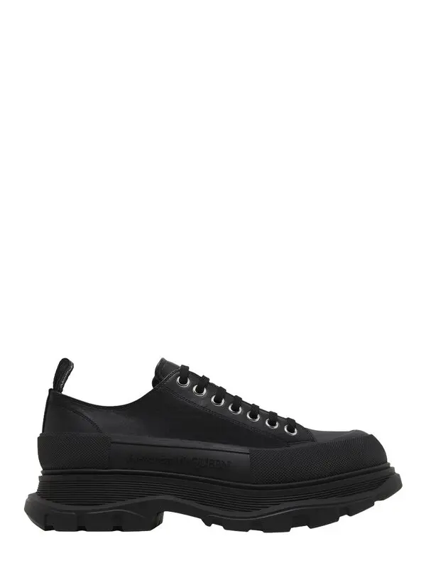 Alexander McQueen Tread Slick Lace Up - Black
