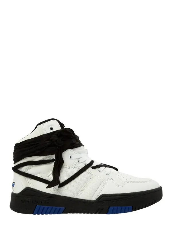 Saint Laurent Cure High Top Sneakers - White
