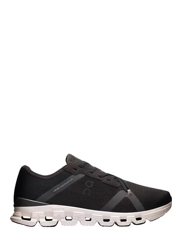 On X 4 Ad Sneakers - Black