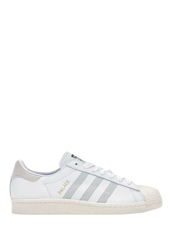 Adidas Palace X Superstar Sneakers - White