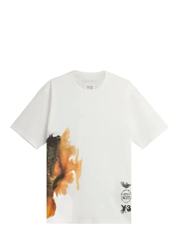 Y3 Gfx Short-sleeve Tee - White