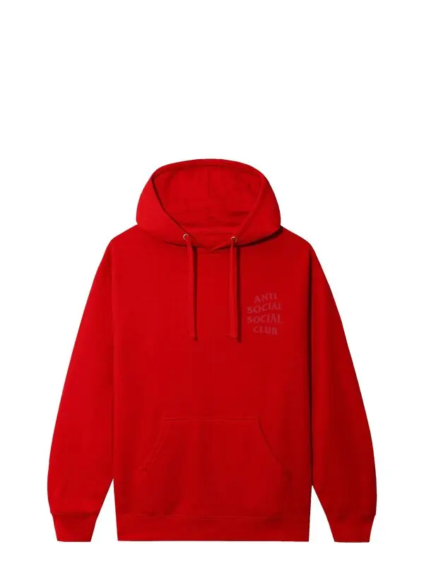 ANTI SOCIAL SOCIAL CLUB Analogous Hoodie - Red