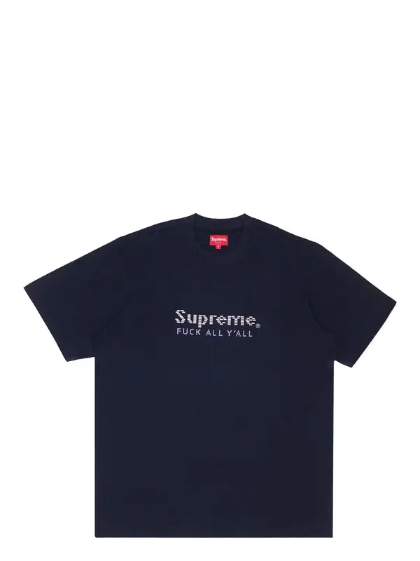 Supreme Gold Bars Tee - Blue