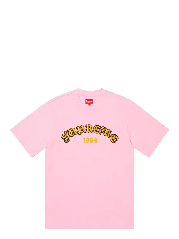 Supreme Old English Glow Short-sleeve Top - Pink
