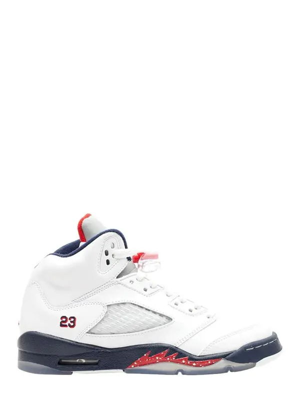 JORDAN 5 Retro Gs 'olympic 2011 - White