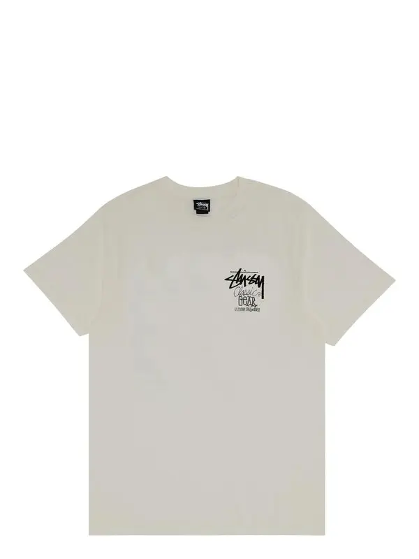 StÜssy Classic Gear Tee - Cream
