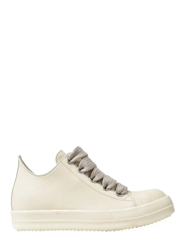 Rick Owens Porterville Jumbo Laced Low Sneakers - White