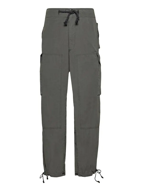 MAISON MARGIELA Four-stitch Logo Track Pants - Grey