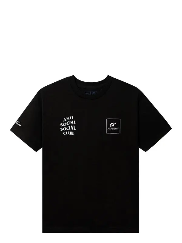 ANTI SOCIAL SOCIAL CLUB X Gran Turismo Flag Tee - Black