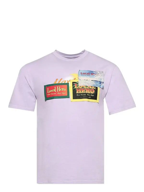 Martine Rose Classic T-shirt - Purple